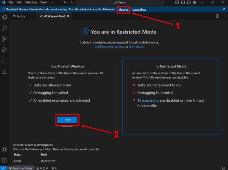 2025最新教學，在vs code中執行python，環境建置詳細教學 – Tunauno Studio