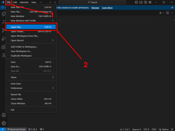2025最新教學，在vs code中執行python，環境建置詳細教學 – Tunauno Studio